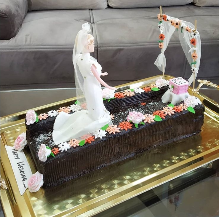 6 Pretty Wedding Cakes we Spotted in Kashmiri Weddings | Khandar Studio